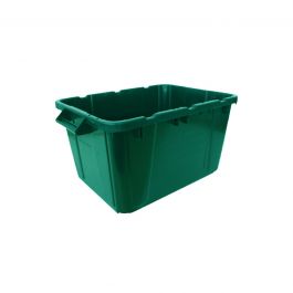 Ergo Recycling Box 55L Green All Green